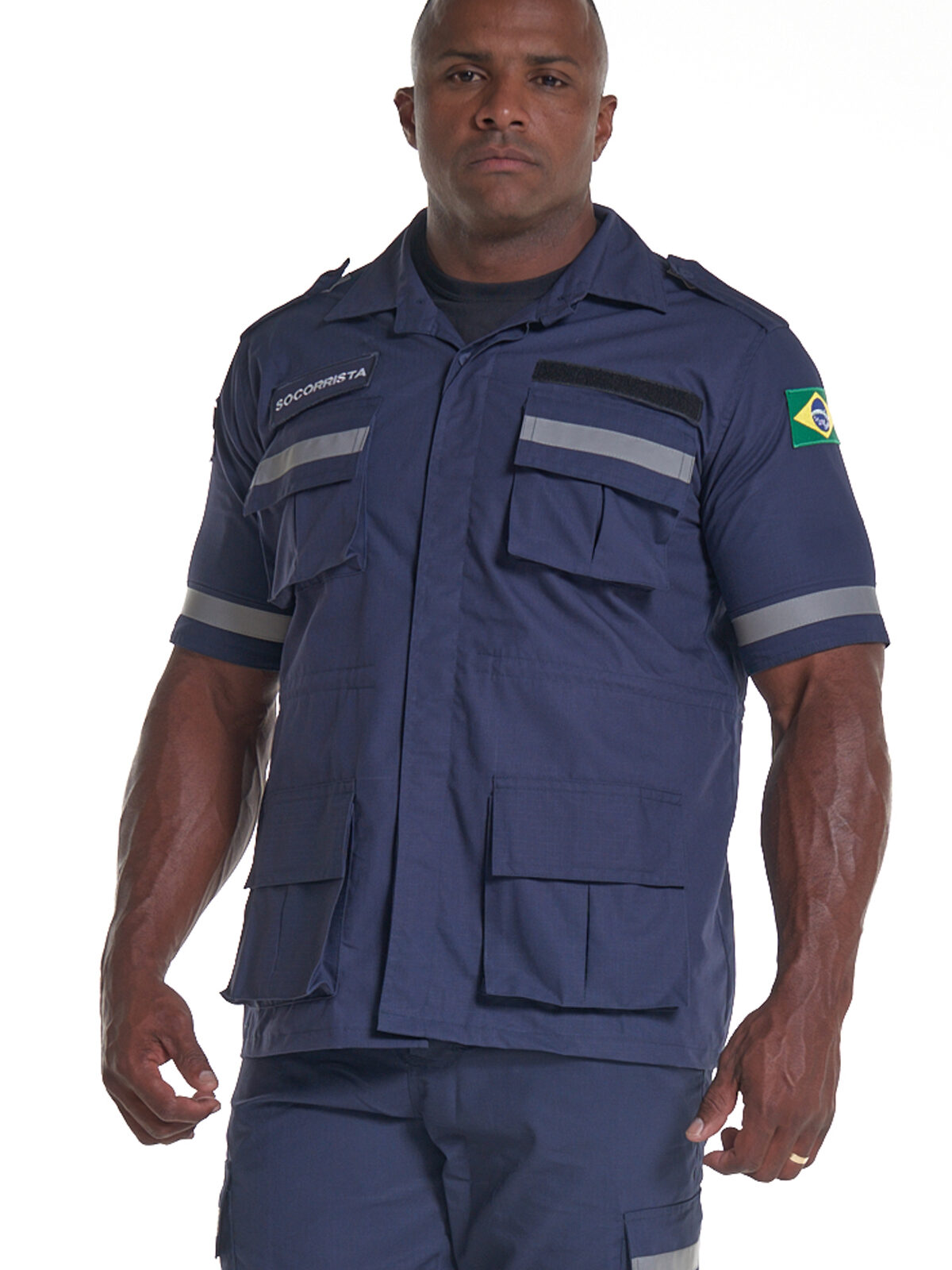 Uniformes Profissionais da Saúde | Resgate, SAMU, Socorrista | Couro Art